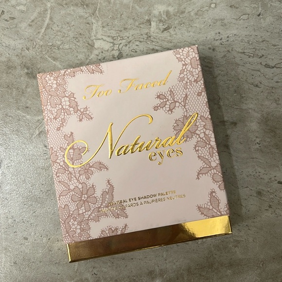Too Faced | Makeup | Nwt Too Faced Natural Eyes Eyeshadow Palette ...